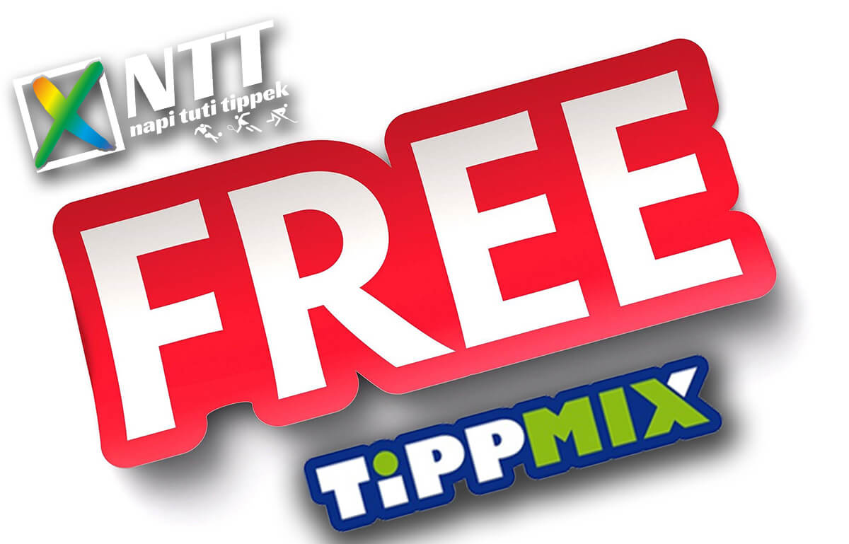 Tippmix: A mai INGYENES TIPPMIX TIPP 3.00-as szorzóért elérhető!